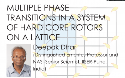 Infosys-ICTS Chandrasekhar Lectures | ICTS